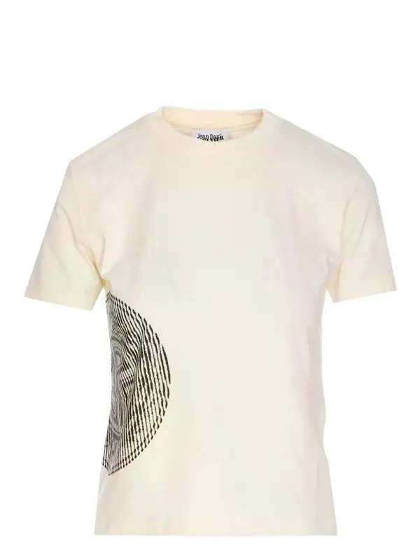 Jean Paul Gaultier Logo-print Cotton T-shirt - White