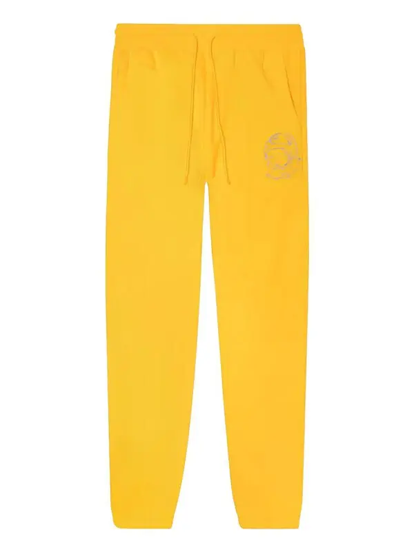 BILLIONAIRE BOYS CLUB Astronaut-print Heart-mind-unity Joggers - Yellow