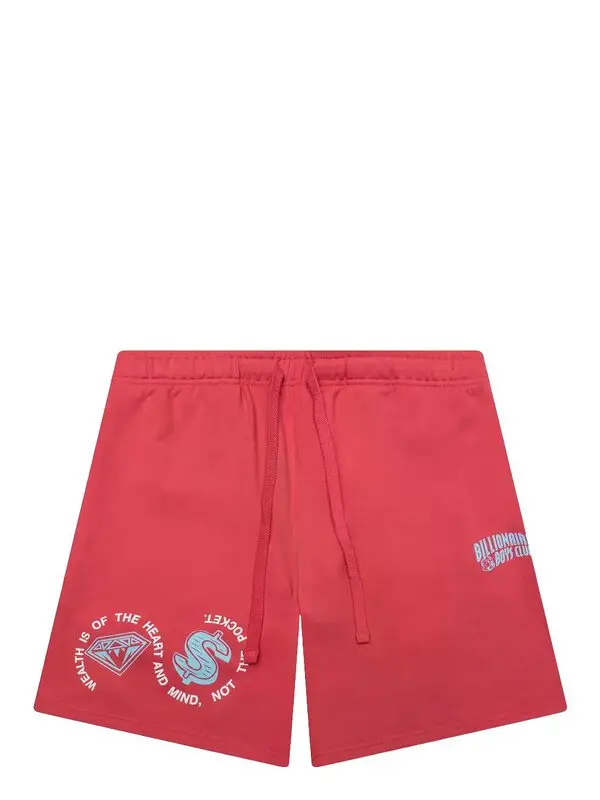 BILLIONAIRE BOYS CLUB Logo-print Shorts - Red