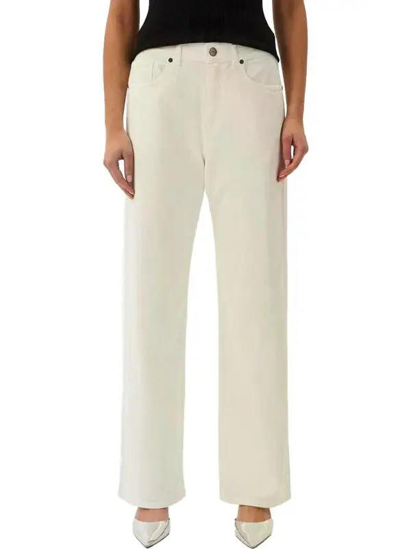 P.a.r.o.s.h Cotton Trousers - White