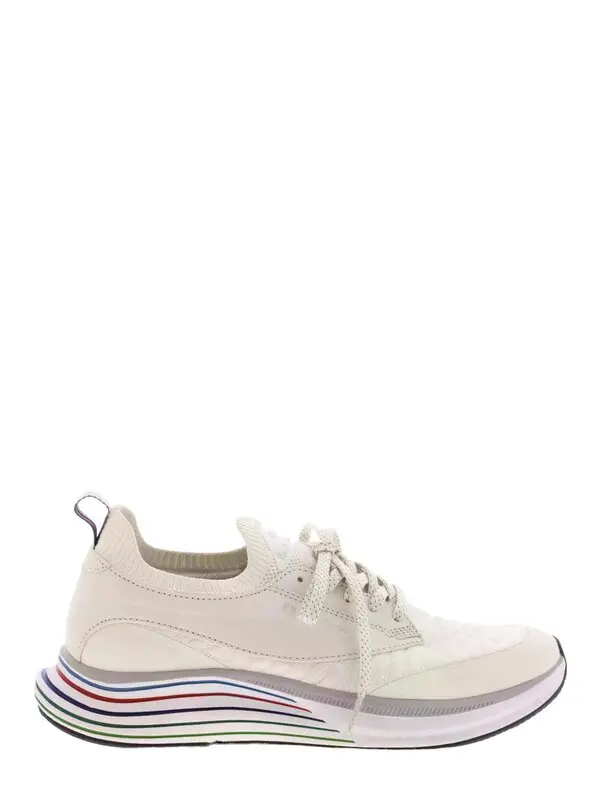 Paul Smith Striped Sole Sneakers - White