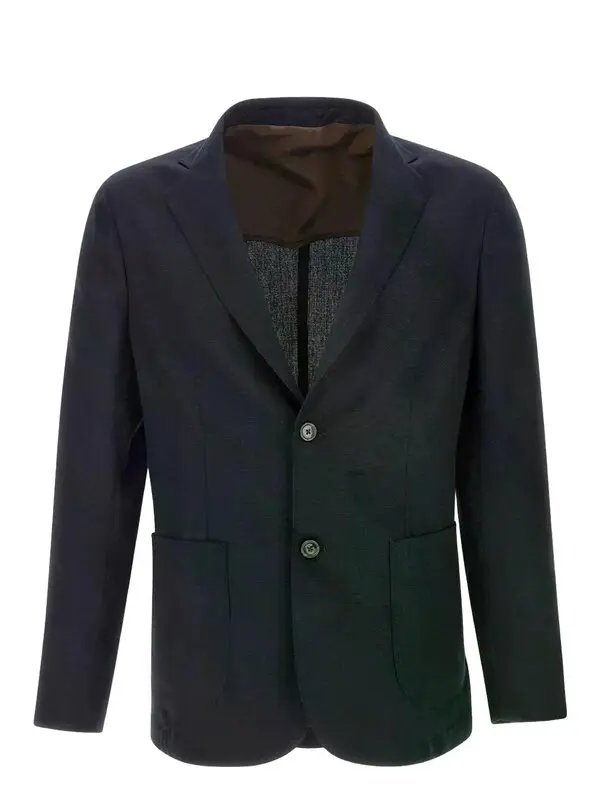 BARBA NAPOLI Two-button Blazer - Blue