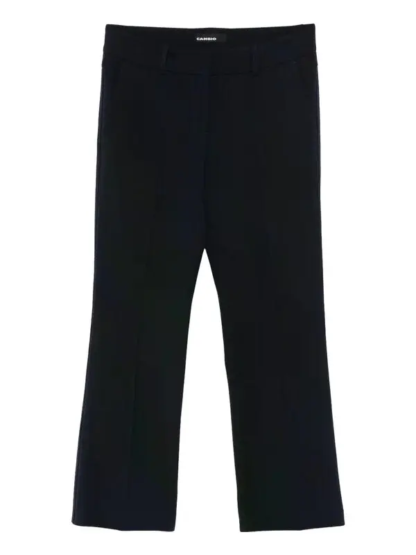 CAMBIO Belt-loops Trousers - Black