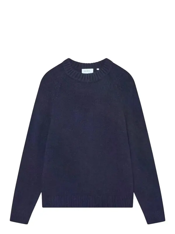 LES DEUX Gilbert Raglan-sleeve Crewneck Sweater - Blue