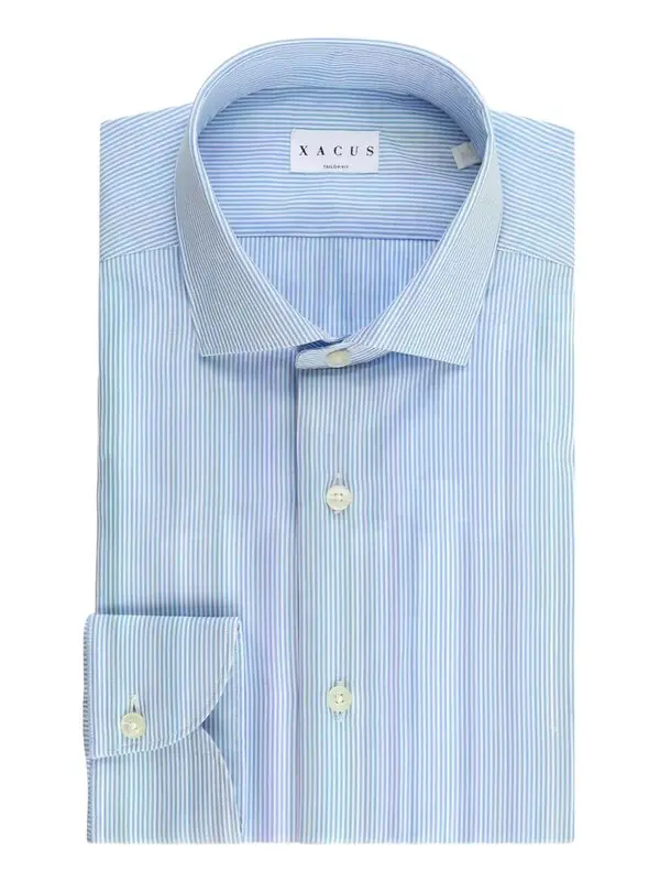 XACUS Striped Shirt - Blue