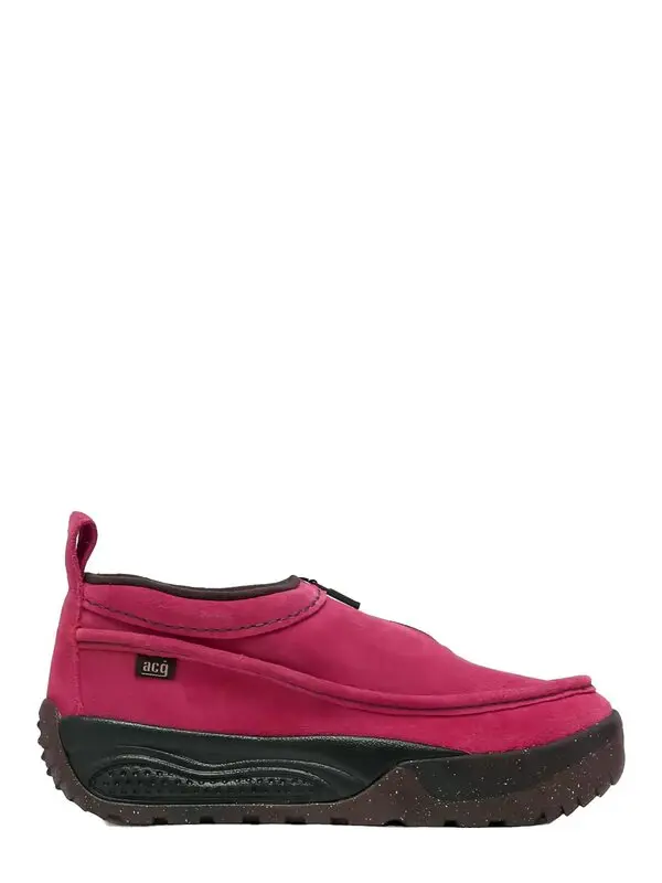 Nike Zip-front Low-top Sneakers - Pink