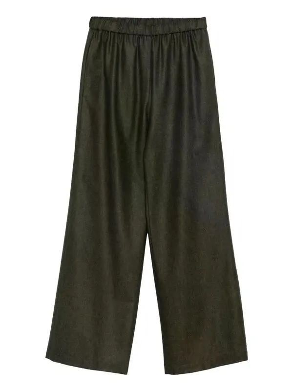 Aspesi Elastic-waist Trousers - Green