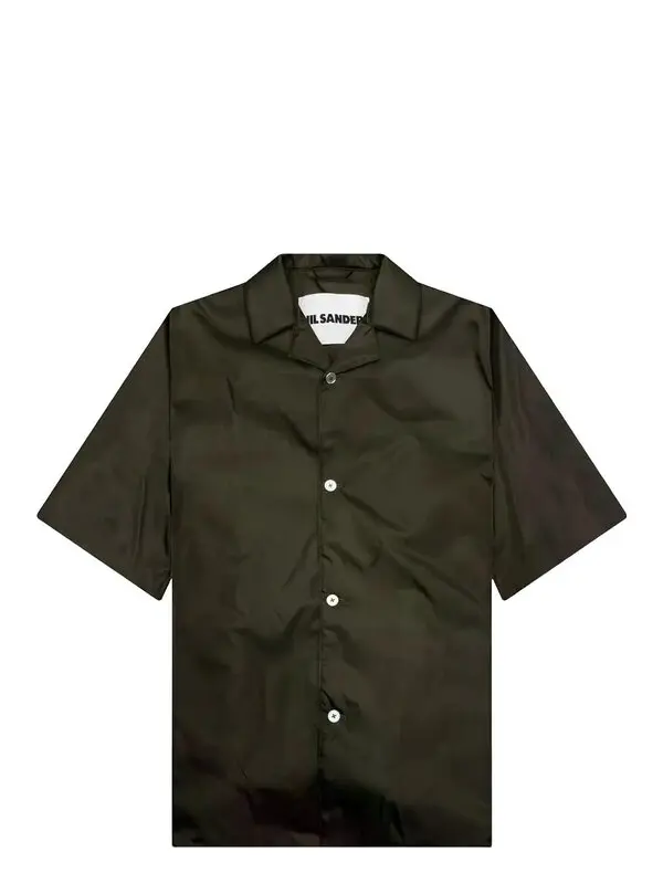 JIL SANDER Short-sleeve Button-up Shirt - Green