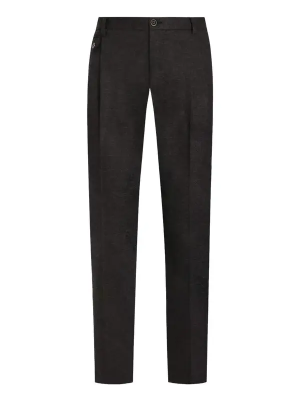 Dolce & Gabbana Pleated-front Trousers - Grey