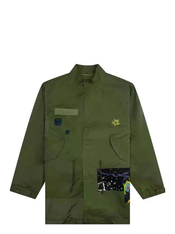 BILLIONAIRE BOYS CLUB Patchwork Jacket - Green
