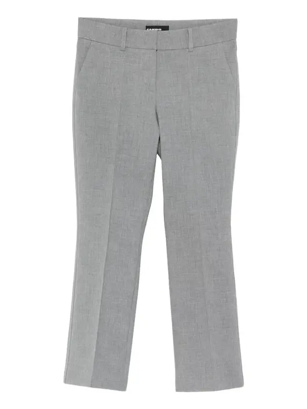 CAMBIO Farah Cropped Trousers - Grey