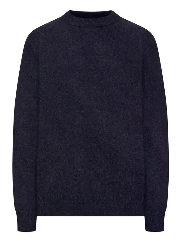 ROBERTO COLLINA Crew-neck Sweater - Blue