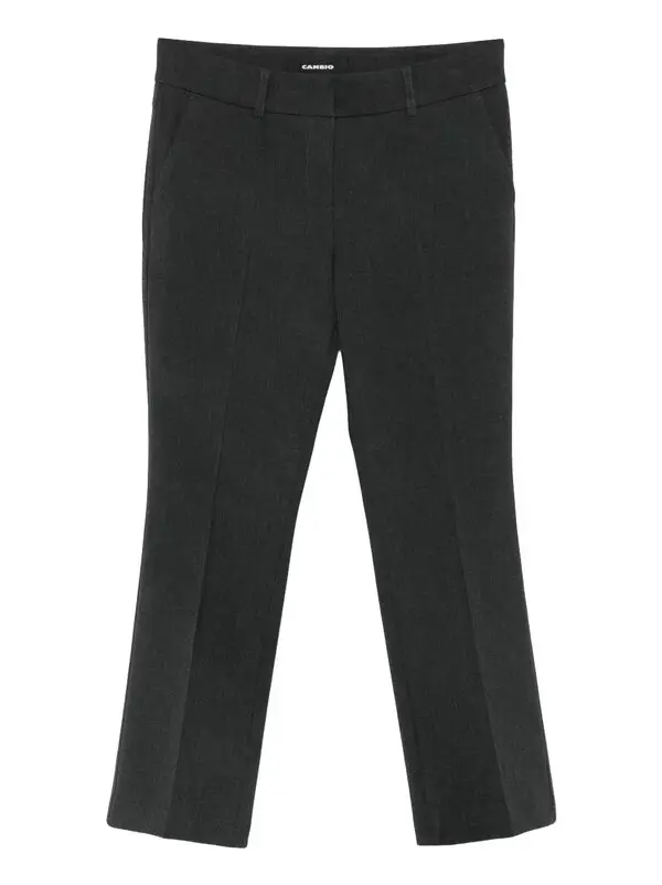 CAMBIO Farah Cropped Trousers - Grey