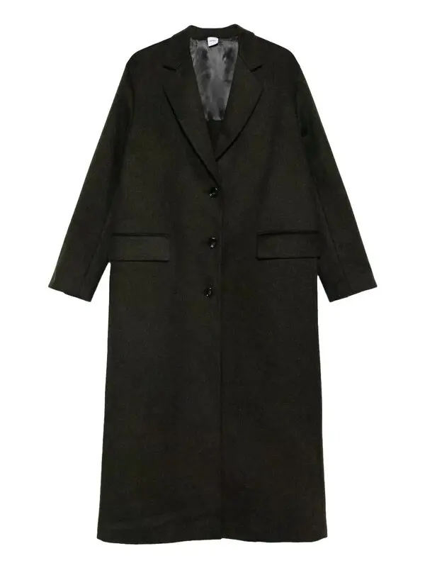 Aspesi Button-fastening Pocket Coat - Green