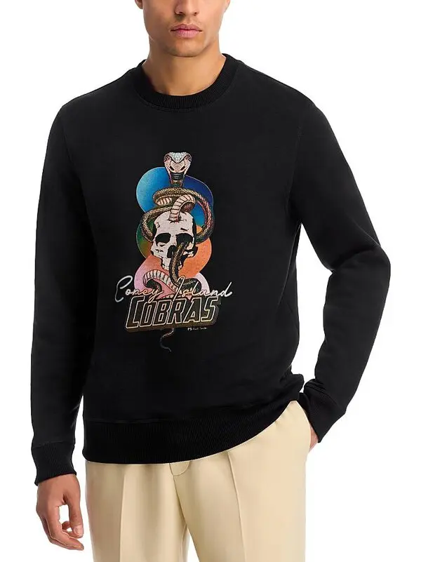 Paul Smith Graphic Sweatshirt - Black