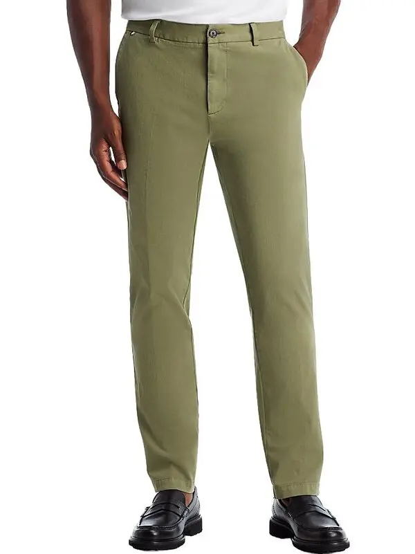 Hugo Boss Kane Modern Regular Fit Trousers - Medium Green
