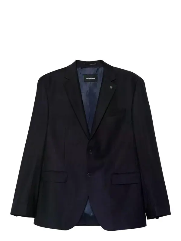 Karl Lagerfeld Two-button Blazer - Blue