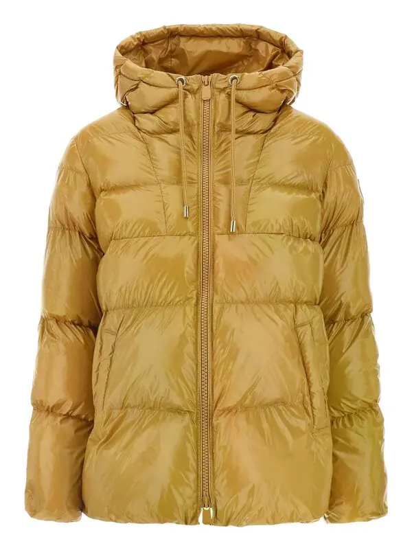 Pinko Quilted Padded Jacket - Yellow