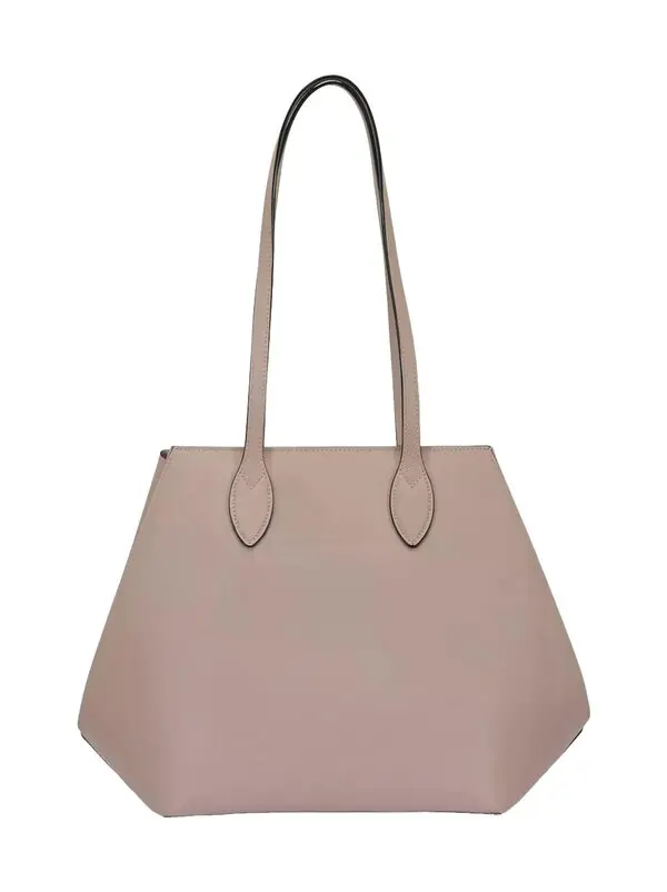 VALEXTRA Leather Tote - Neutrals