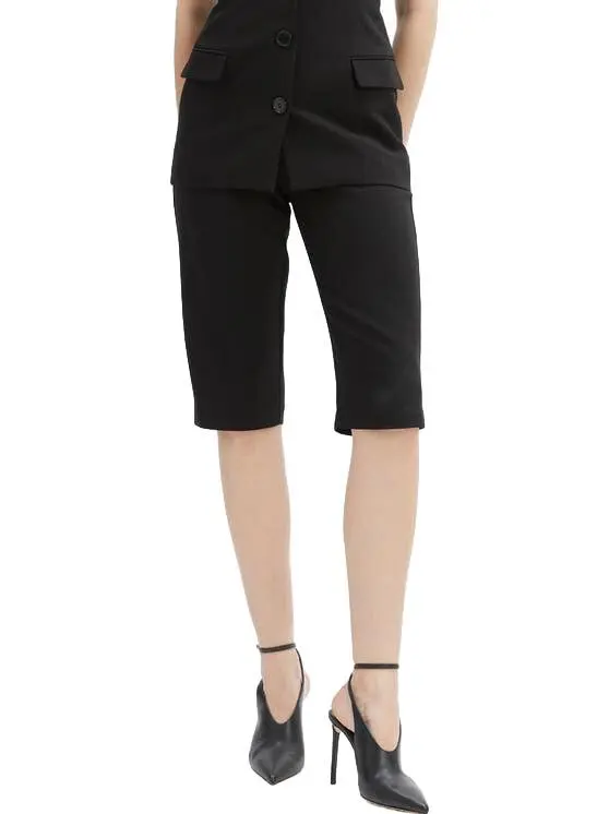 Bardot Ellera Capri Shorts - Black