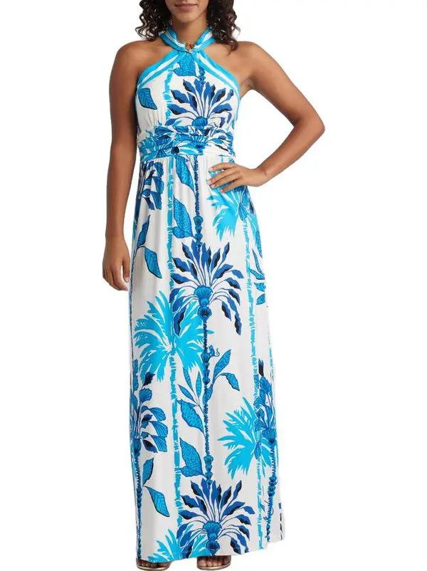 LILLY PULITZER® Devena Maxi Dress - Coconut