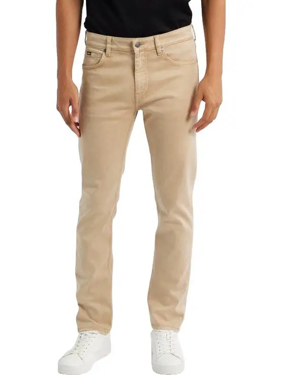 Hugo Boss Delaware Slim-fit Jeans - Medium Beige