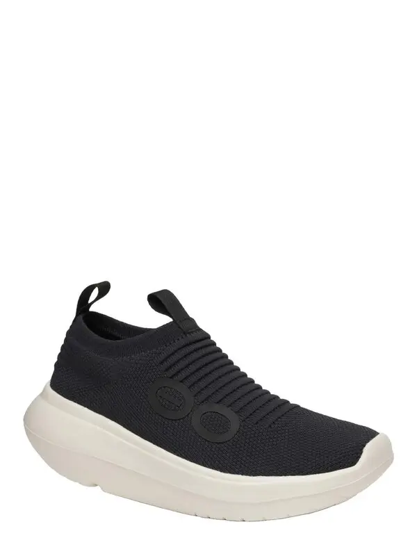 OOFOS Oomy Zen Slip-on Sneakers - Chalk/black