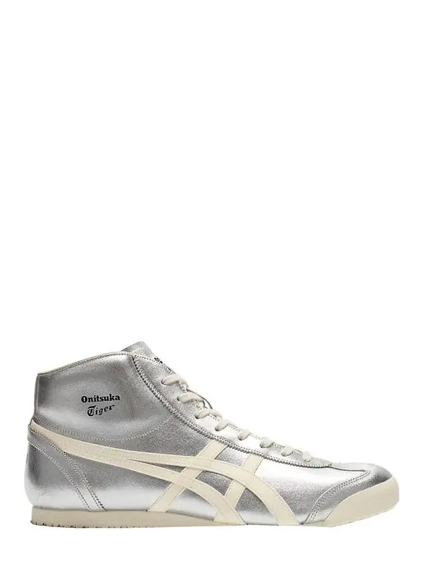 Onitsuka Tiger Mexico Mid Runnerin High-top Sneakers - Silvler/cream