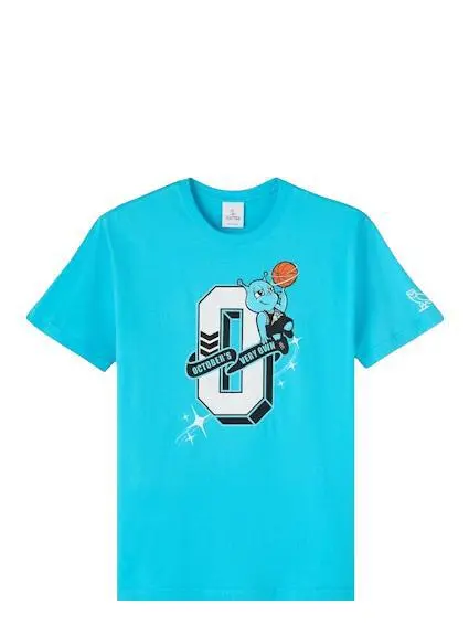 OVO X Scarborough Shooting Stars Varsity O T-shirt - Teal