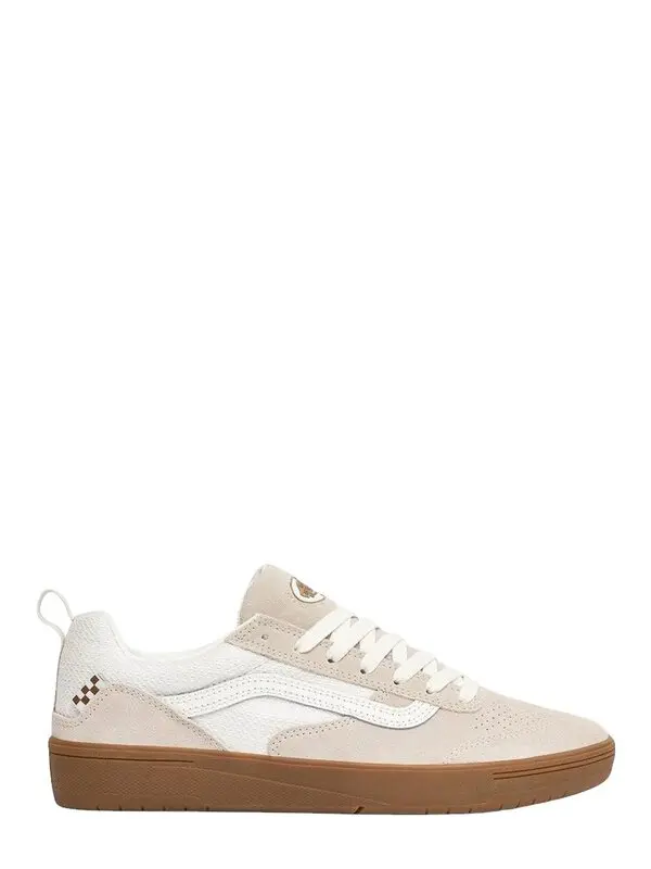 VANS Zahbain Lace-up Sneakers - Light Khaki/gum