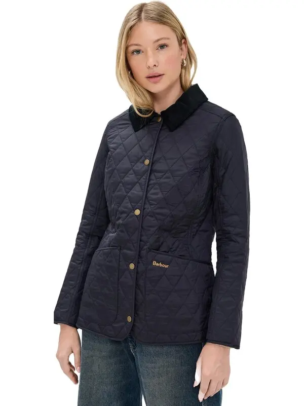 Barbour Annandale Quilted Barn Jacket - Navy