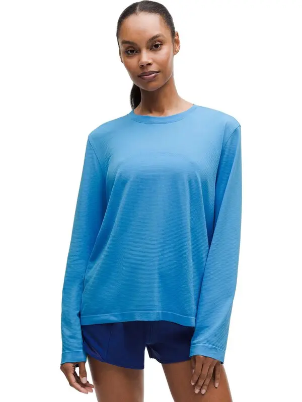 Lululemon Relaxed Long-sleeve Shirt - Ocean Wave/ocean Wave