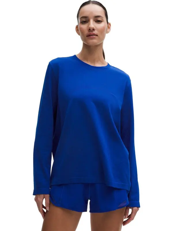 Lululemon Swiftly Relaxed Long-sleeve Shirt - Riverside/riverside
