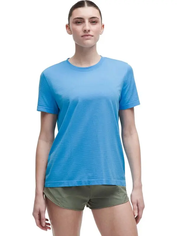 Lululemon Swiftly Relaxed Short-sleeve Shirt - Ocean Wave/ocean Wave