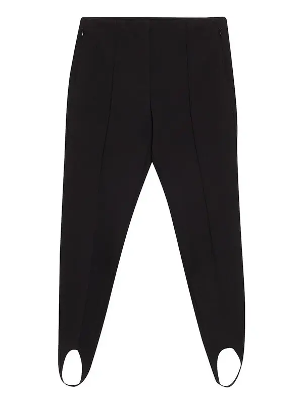 Theory Slim-fit Stirrup Trousers - Black