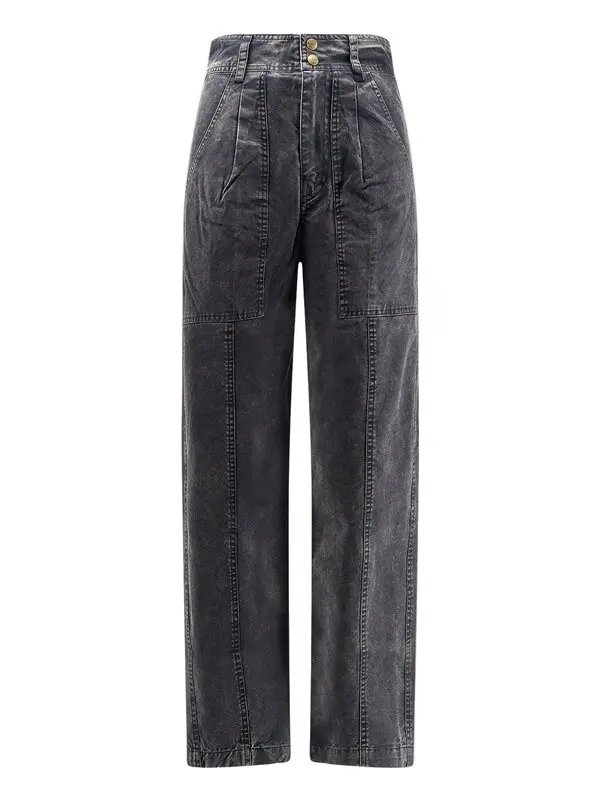 MARANT ETOILE Kiana Denim Trousers - Black