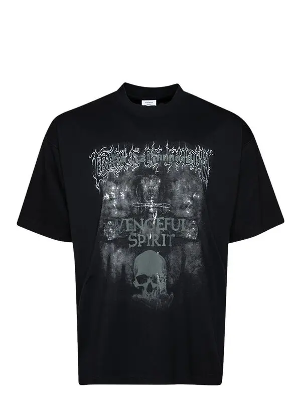 Vetements Vengeful Spirit Oversized Tee Magnet - Grey