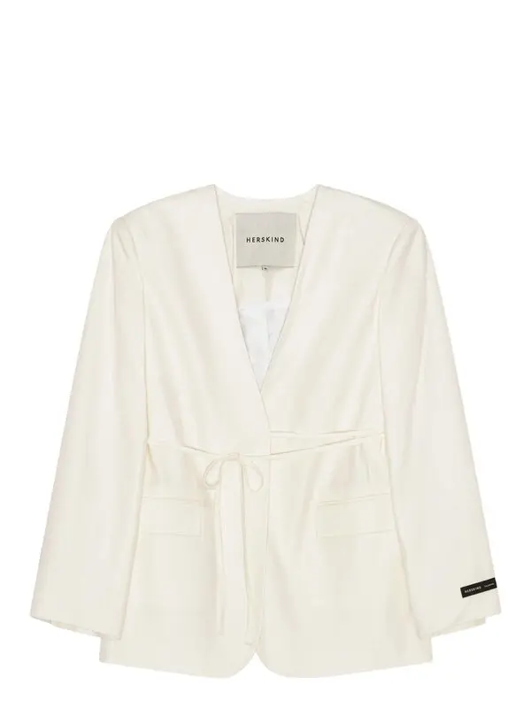 HERSKIND Indiana Oversized Blazer - White
