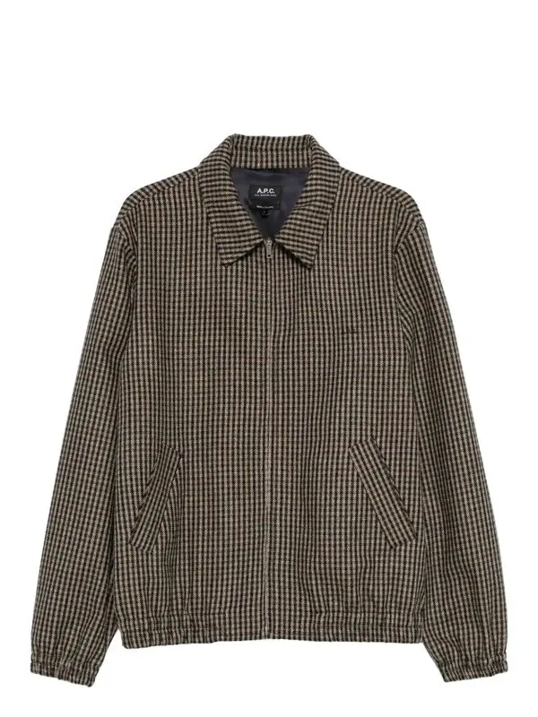 A.p.c. Blouson Gilbert - Caa Marron