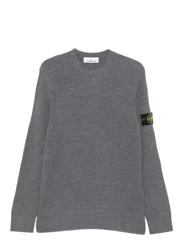 Stone Island Pullover Sweater - V0m67 Dark Gray