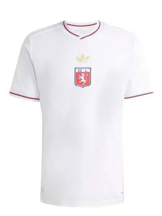 Adidas Olympique Lyonnais Anniversary Jersey - White