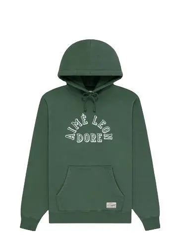 Aimé Leon Dore Collegiate Logo Hoodie - Green