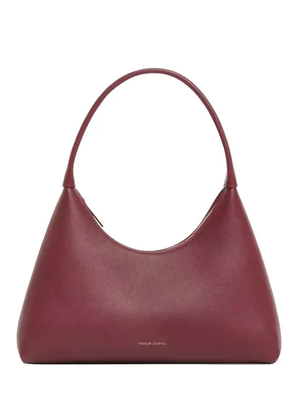 MANSUR GAVRIEL Mini Leather Shoulder Bag - Red