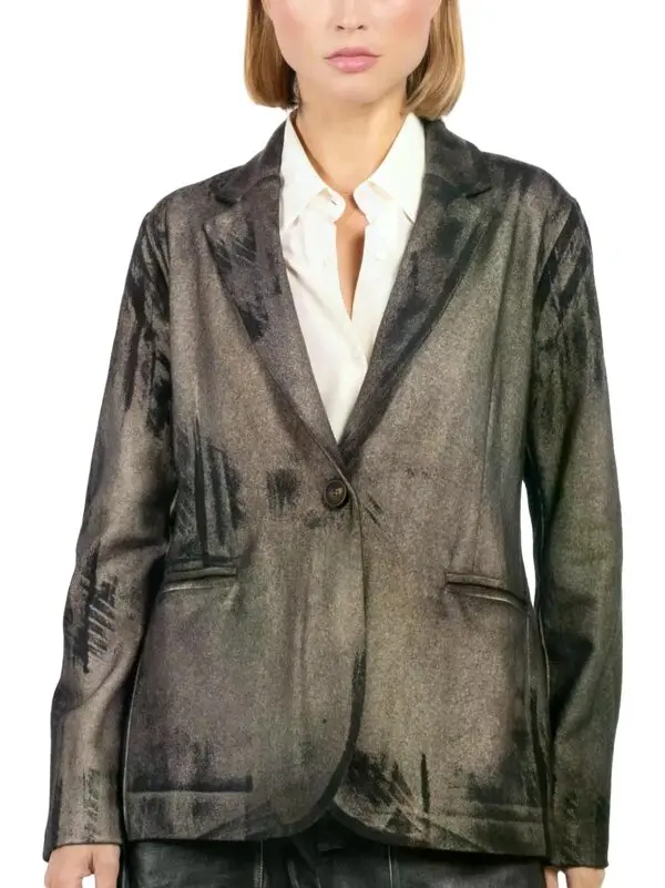 Avant Toi Single-breasted Blazer - V00202 Carruba
