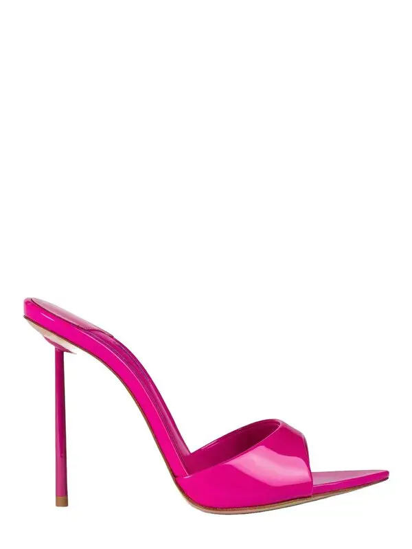 LE SILLA 120mm Bella Patent Leather Stiletto Sandals - Pink