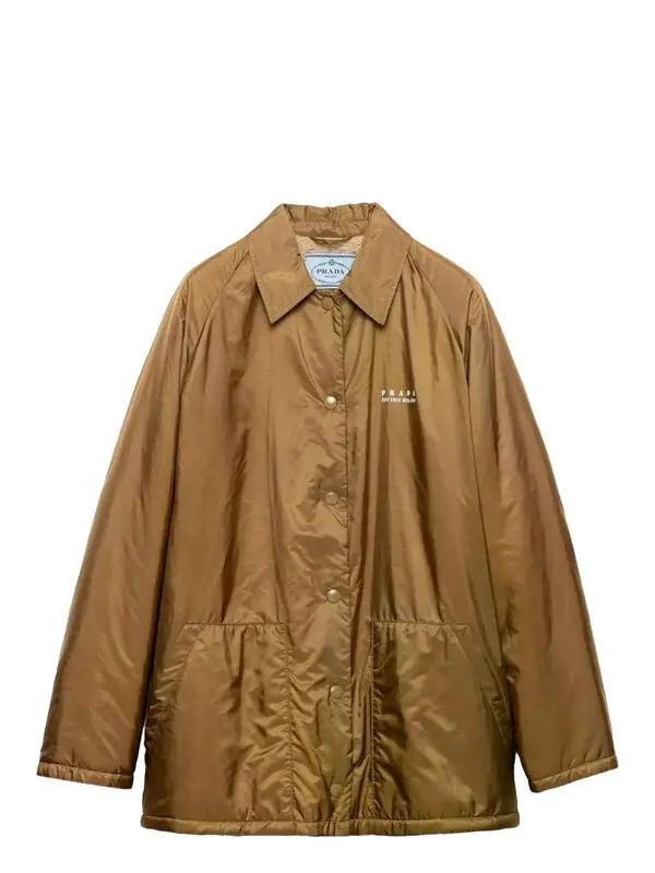 Prada Raglan-sleeve Jacket - Brown