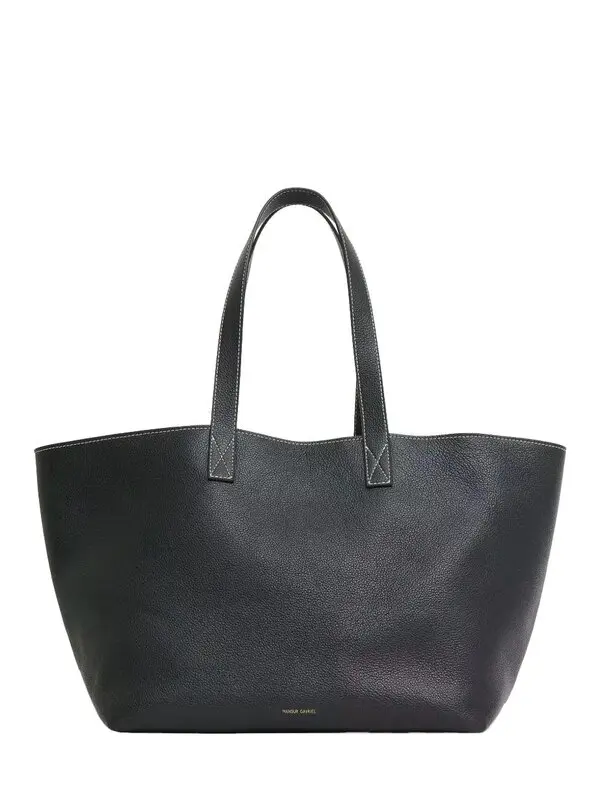 MANSUR GAVRIEL Carryall Leather Tote - Black
