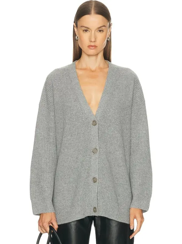 Jenni Kayne Cashmere Cocoon Cardigan - Heather Grey