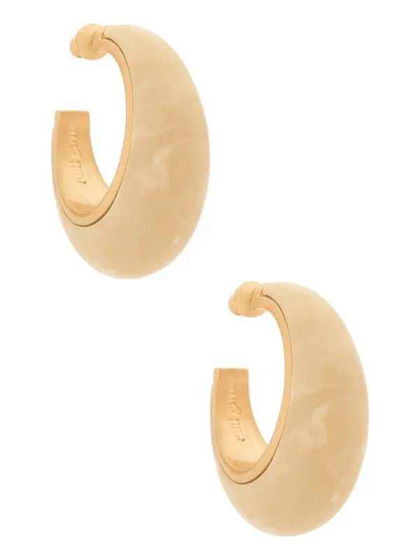 Cult Gaia Mona Earrings - Travertine