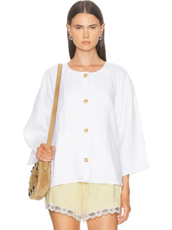 Posse Olivia Blouse - Ivory